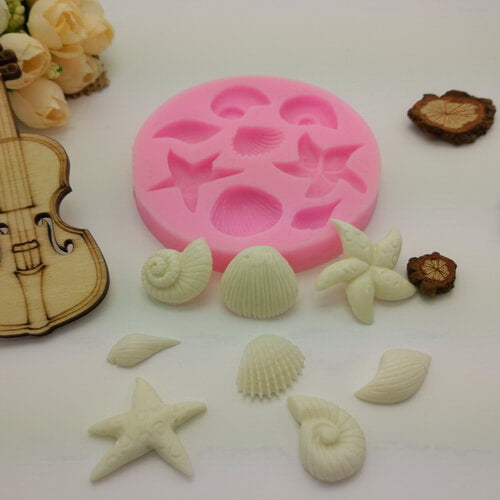 SeaShell Silicone Mold – Cake Central Barbados