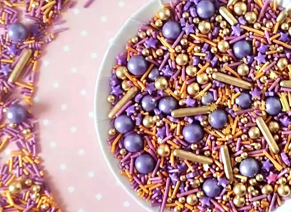 "Purple Reign" Sprinkle Mix – Cake Central Barbados