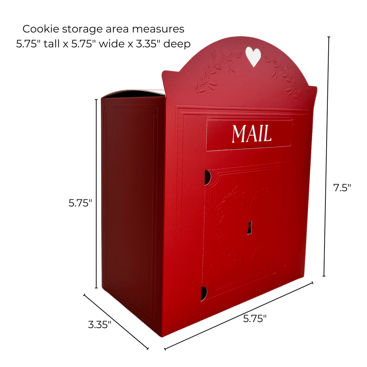 Valentine's Mail Cookie Box – Cake Central Barbados