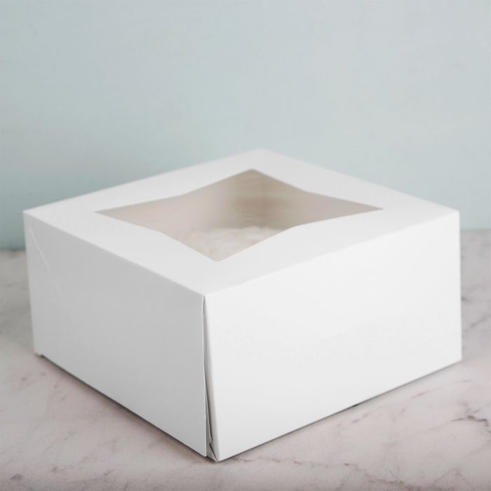 6” x 6” x 3” Window Box – Cake Central Barbados