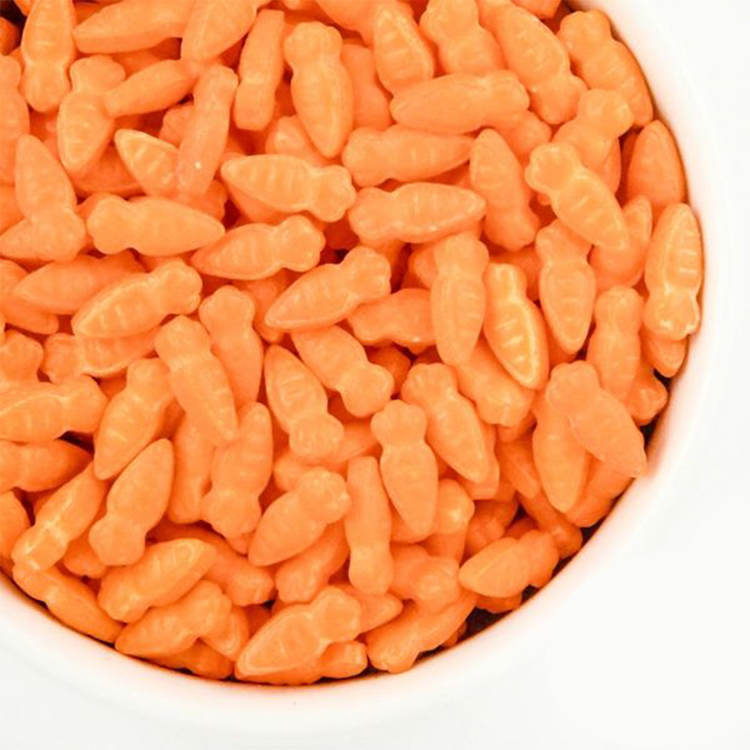Carrot Sprinkle Shapes – Cake Central Barbados