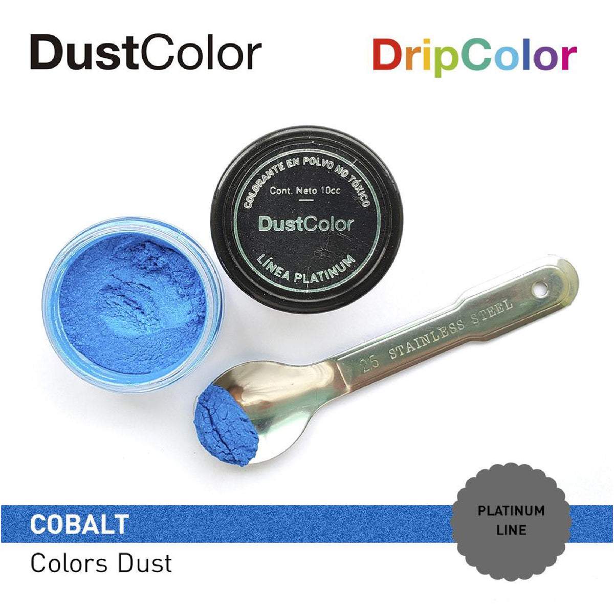 Pearly Cobalt Platinum Dust – Cake Central Barbados