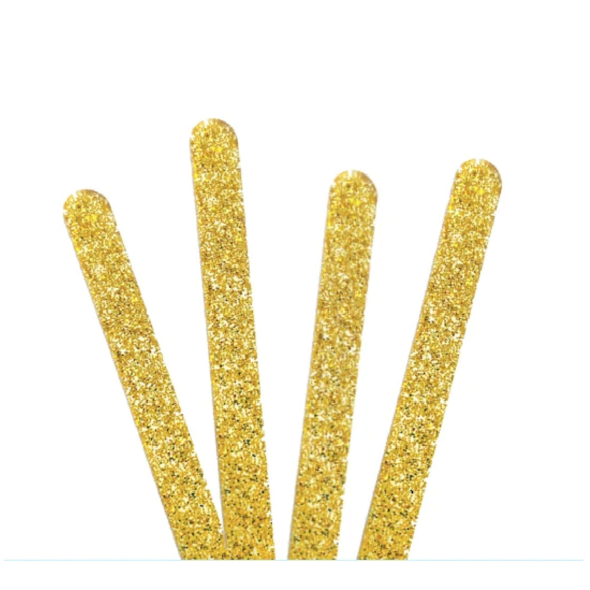 Glitter Gold Popsicle Sticks – Cake Central Barbados