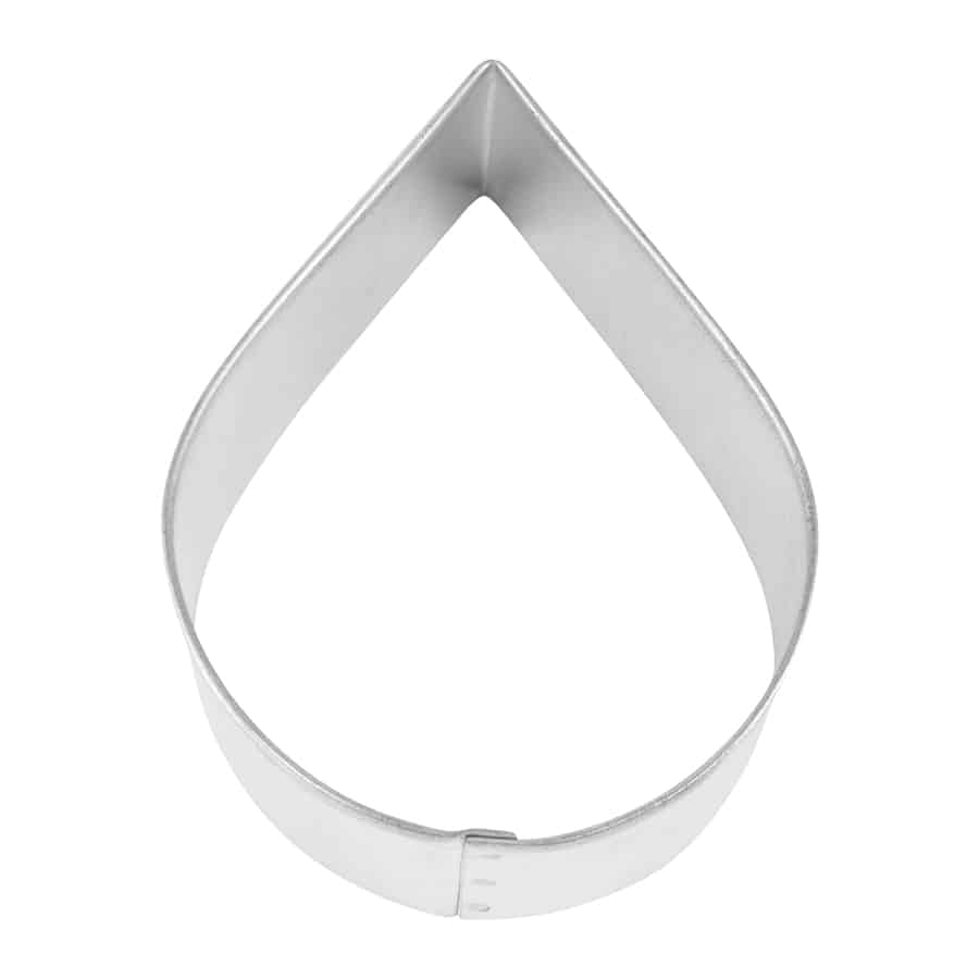 TEARDROP / RAINDROP COOKIE CUTTER (3.5″) – Cake Central Barbados